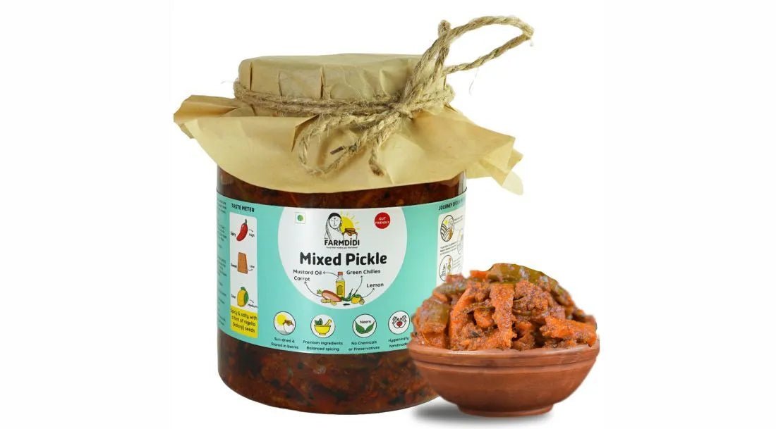 Exploring Indian Mixed Vegetable Pickle Recipe – www.farmdidi.com