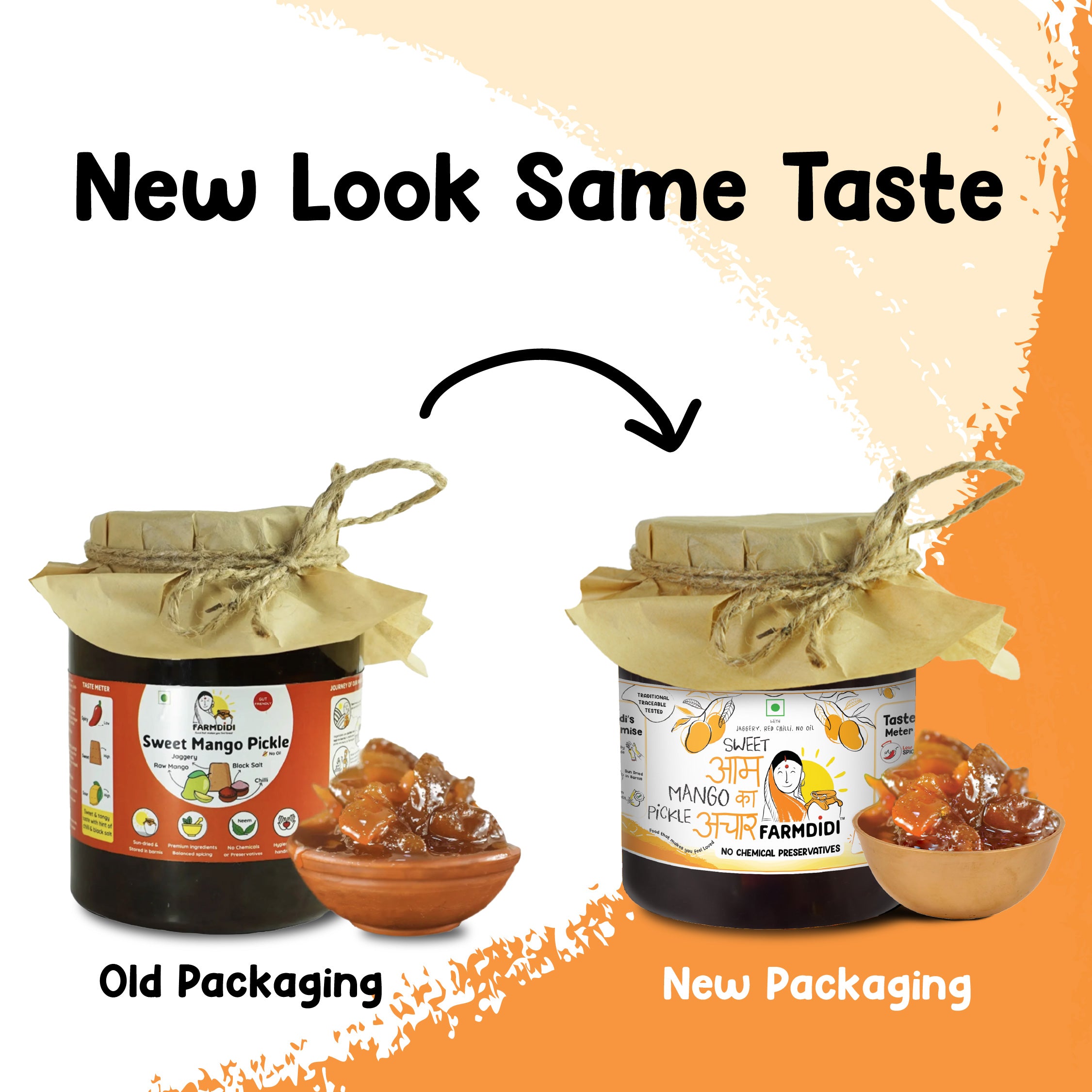 Sweet Mango Pickle Online | Aam ka Meetha Achar – www.farmdidi.com