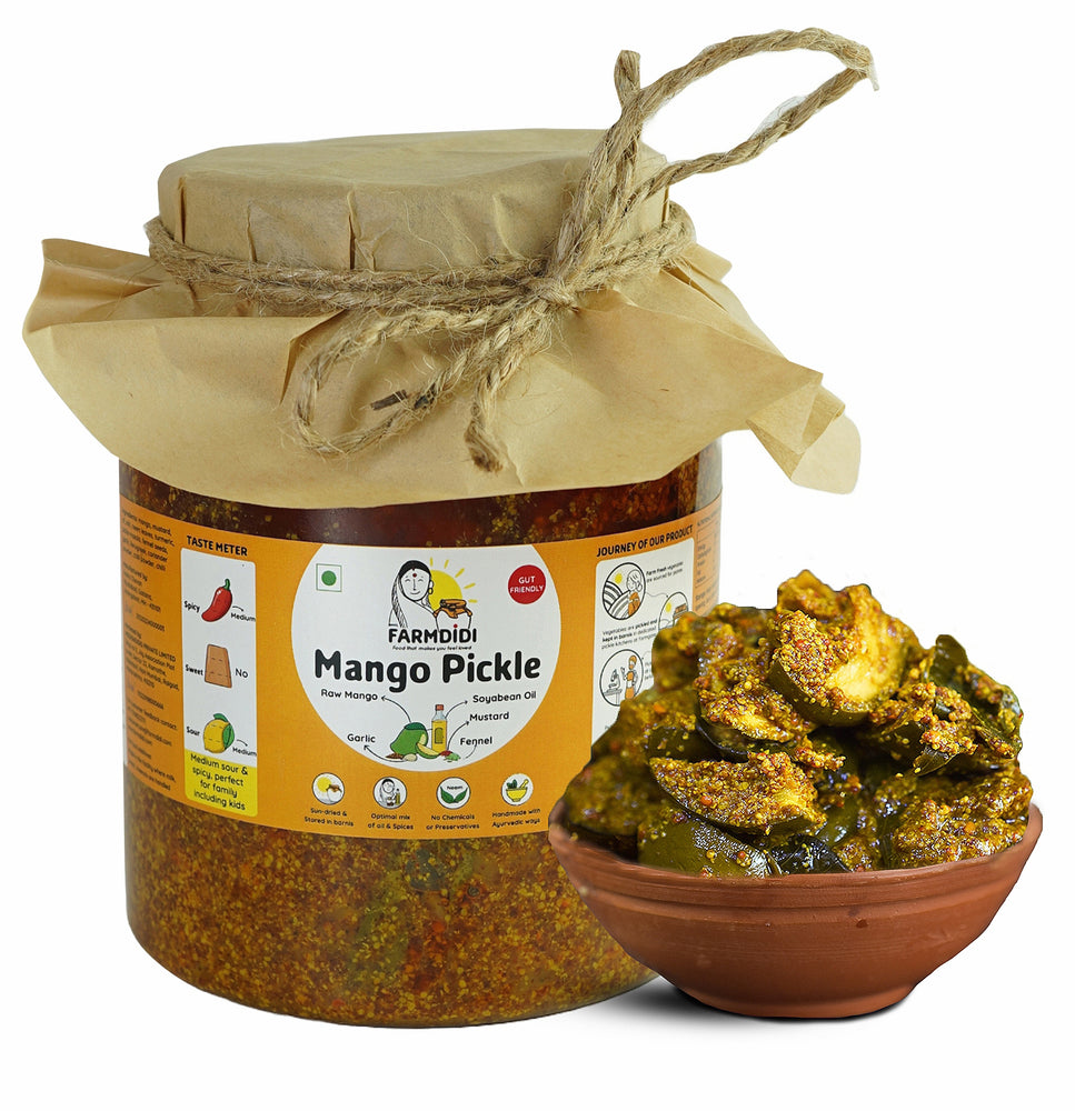 Buy Homemade Mango Pickle Online | Aam ka Achar – Farmdidi – www ...