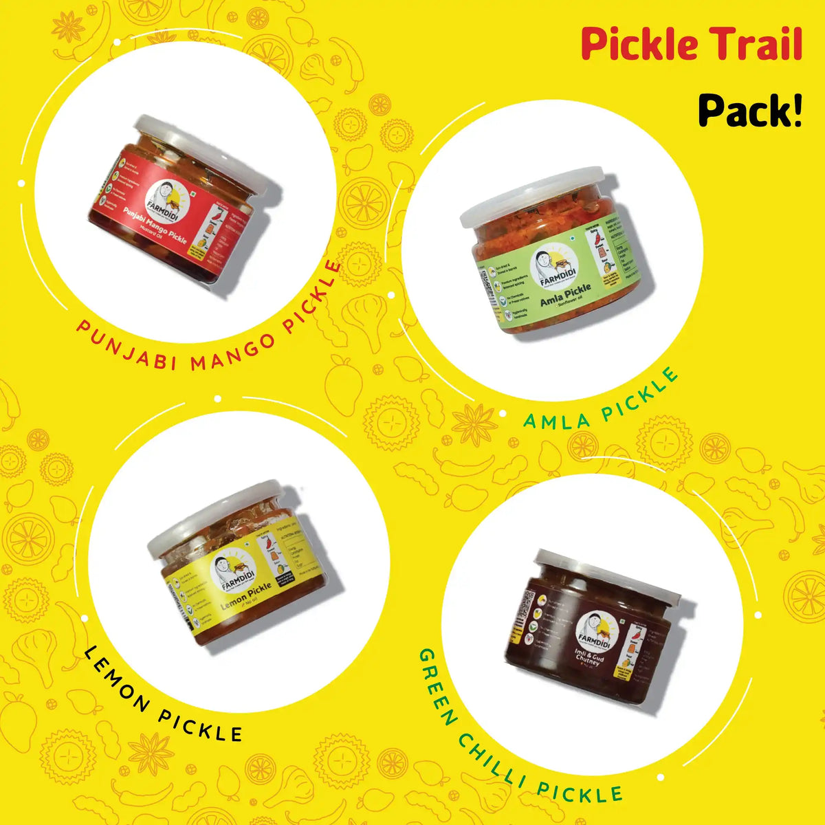 Buy Pickle Trial Pack Online – Farmdidi – www.farmdidi.com