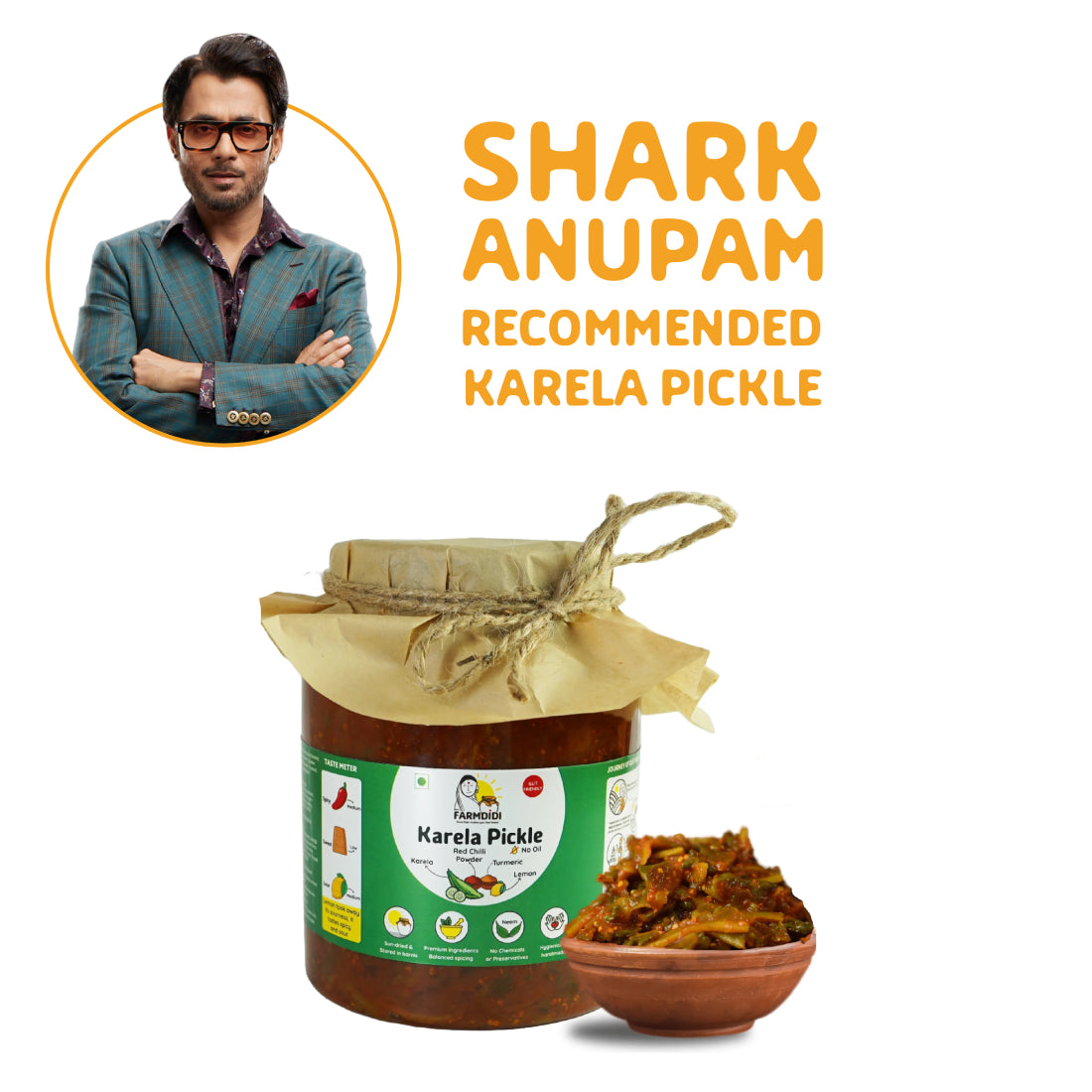 Homemade Pickles Online- Shark Tank India Farmdidi Pickles – www ...