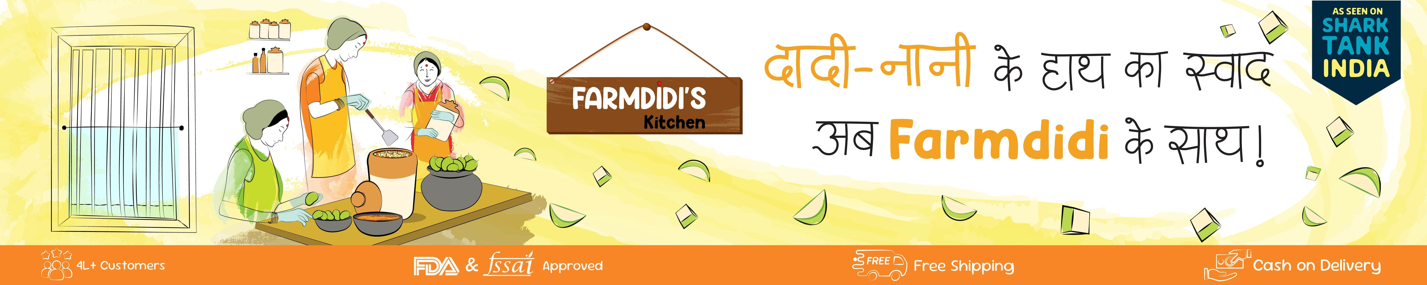 Homemade Pickles Online- Shark Tank India Farmdidi Pickles – www ...